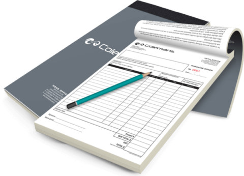Invoice & Order Books Design and Printing Darwin | Colemans